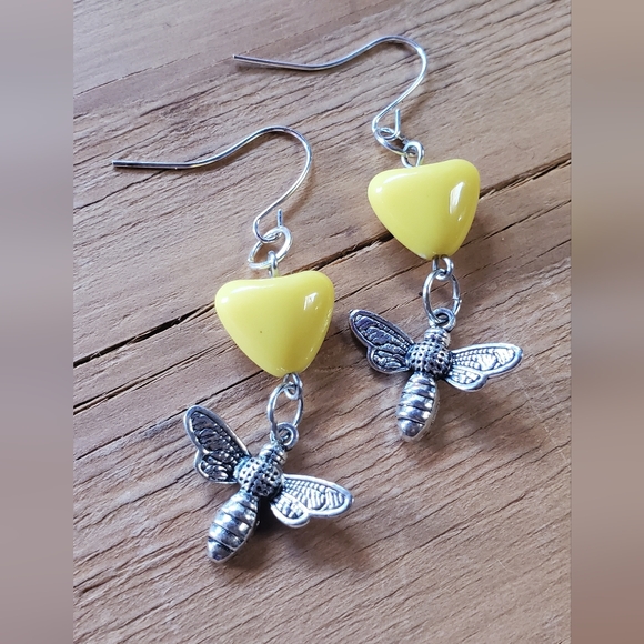 Jewelry | Bee Charm Earrings | Poshmark